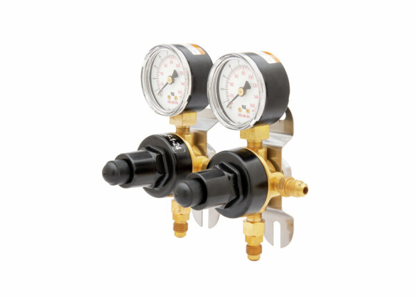 CB2 Beverage Regulator Secondary, Soda, 160 PSI, 1/4 SAE, 1/4 SAE, 2 ...