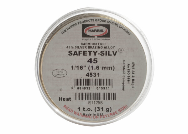 Safety-Silv® 45 Silver Brazing Alloy